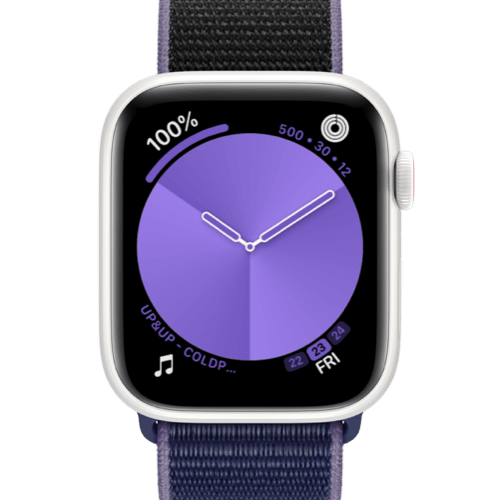 Purple Papi • buddywatch • Download watch face