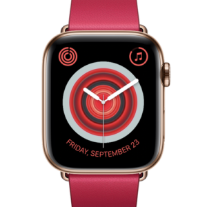 Radial Red and White • buddywatch
