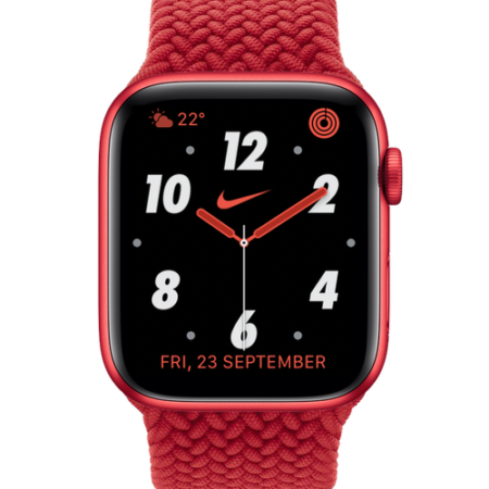 Nike Red • buddywatch • Download Apple Watch Face